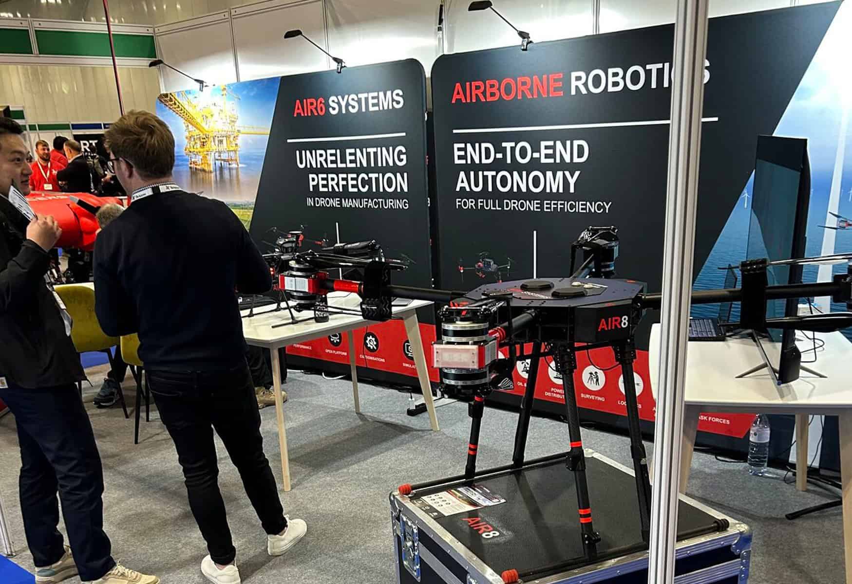 AIR6 SYSTEMS | AIRBORNE ROBOTICS | Manufacturers of high-performance, heavy payload drones (UAVs ...